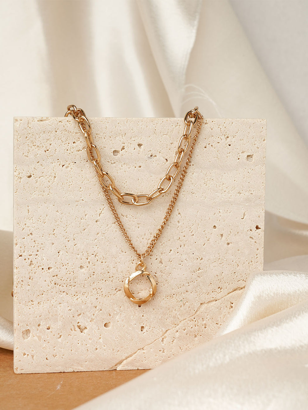 Ring Layered Necklace – Lili-Origin