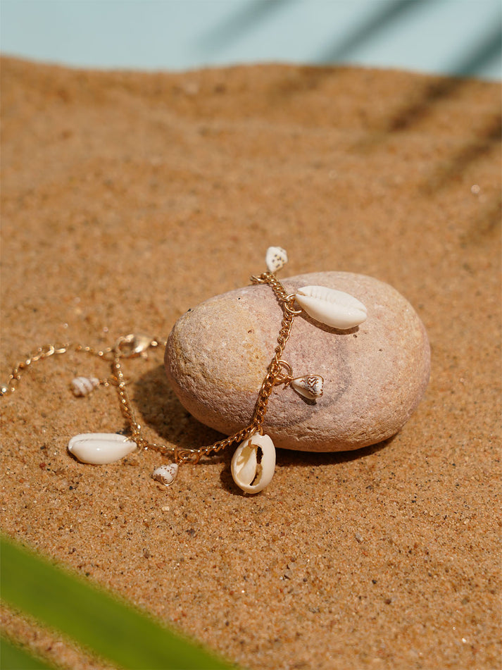 Sea Shells Anklet | Beachy & Elegant Jewellery Accessory